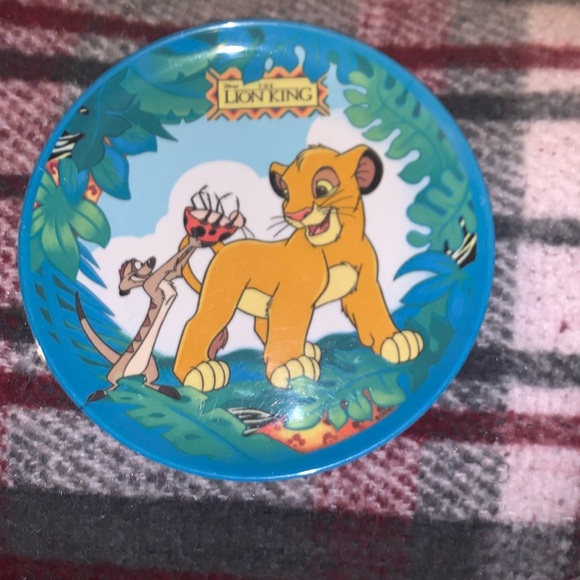 Disney | Dining | Lion King Plate Simba Timon Disney Melmac Plastic Kid ...